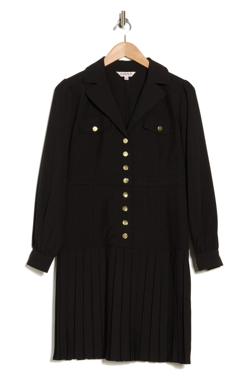 Nanette Lepore Long Sleeve Button Front Shirtdress | Nordstromrack