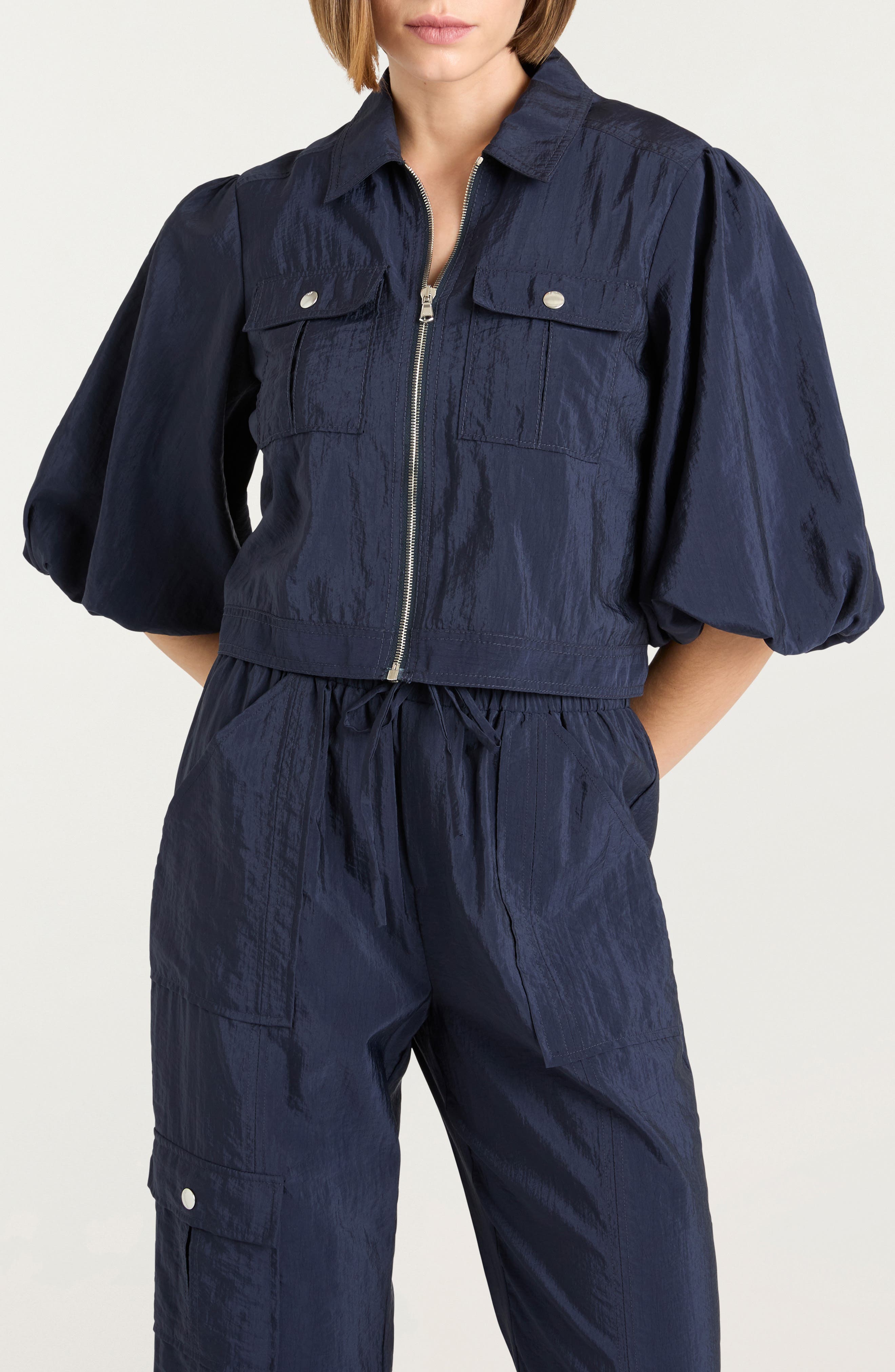 Cinq à Sept Ottie Elbow-Sleeve Jacket | Nordstrom