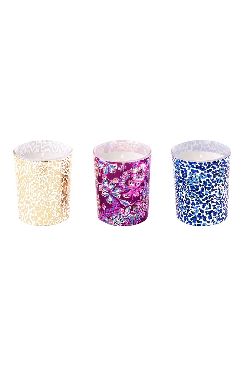 Lilly Pulitzer® Set of 3 Assorted Votive Candles | Nordstromrack