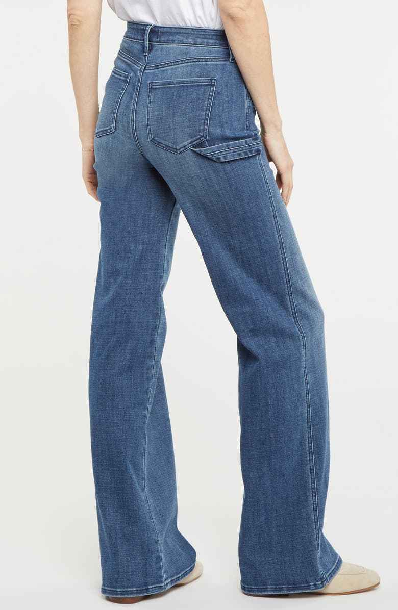 NYDJ Teresa High Waist Wide Leg Utility Jeans | Nordstromrack