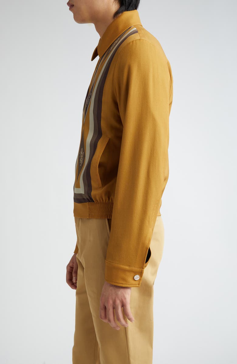 AMIRI Retro Wool Blend Bomber Jacket | Nordstromrack