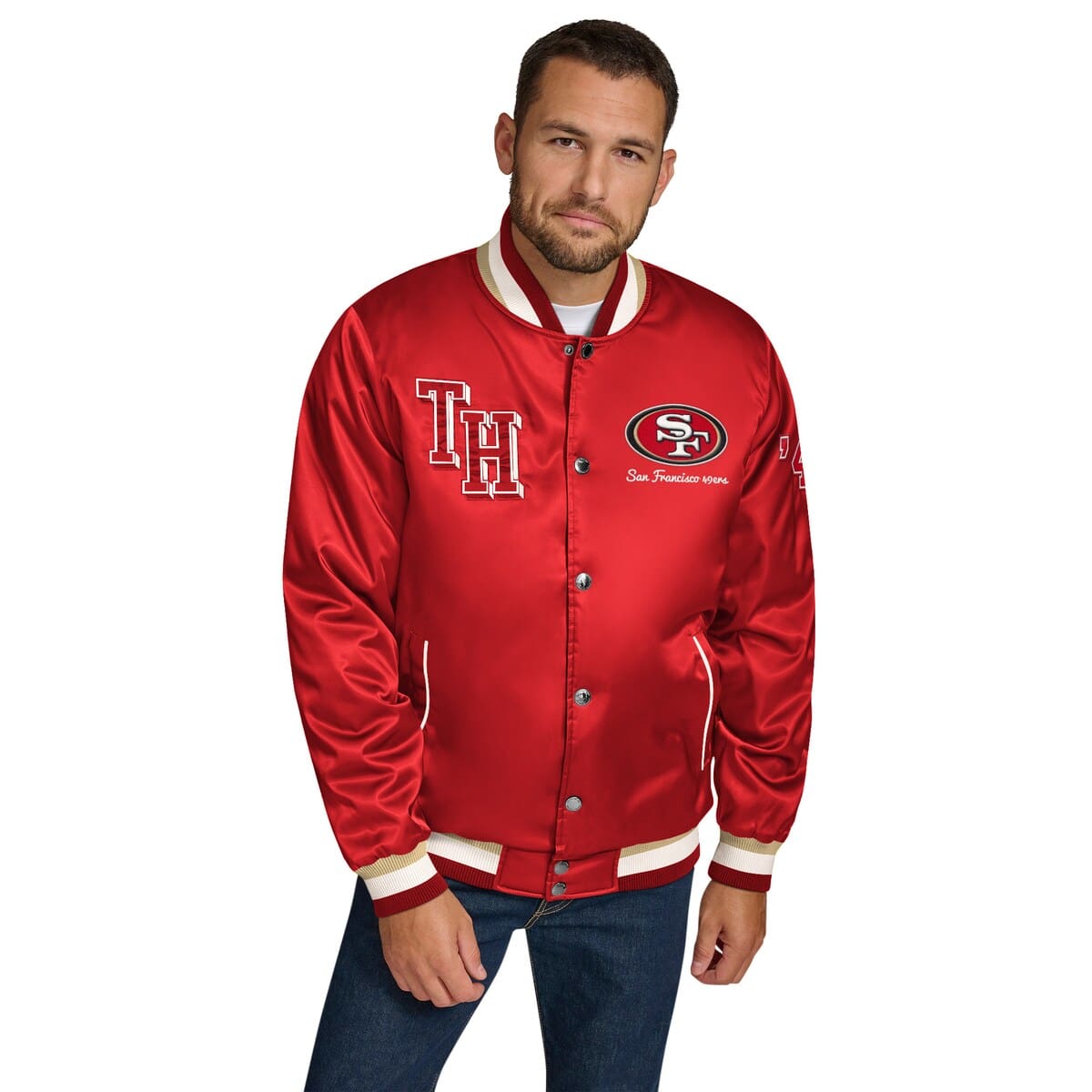 Tommy Hilfiger Men's Tommy Hilfiger Scarlet San Francisco 49ers Dante ...