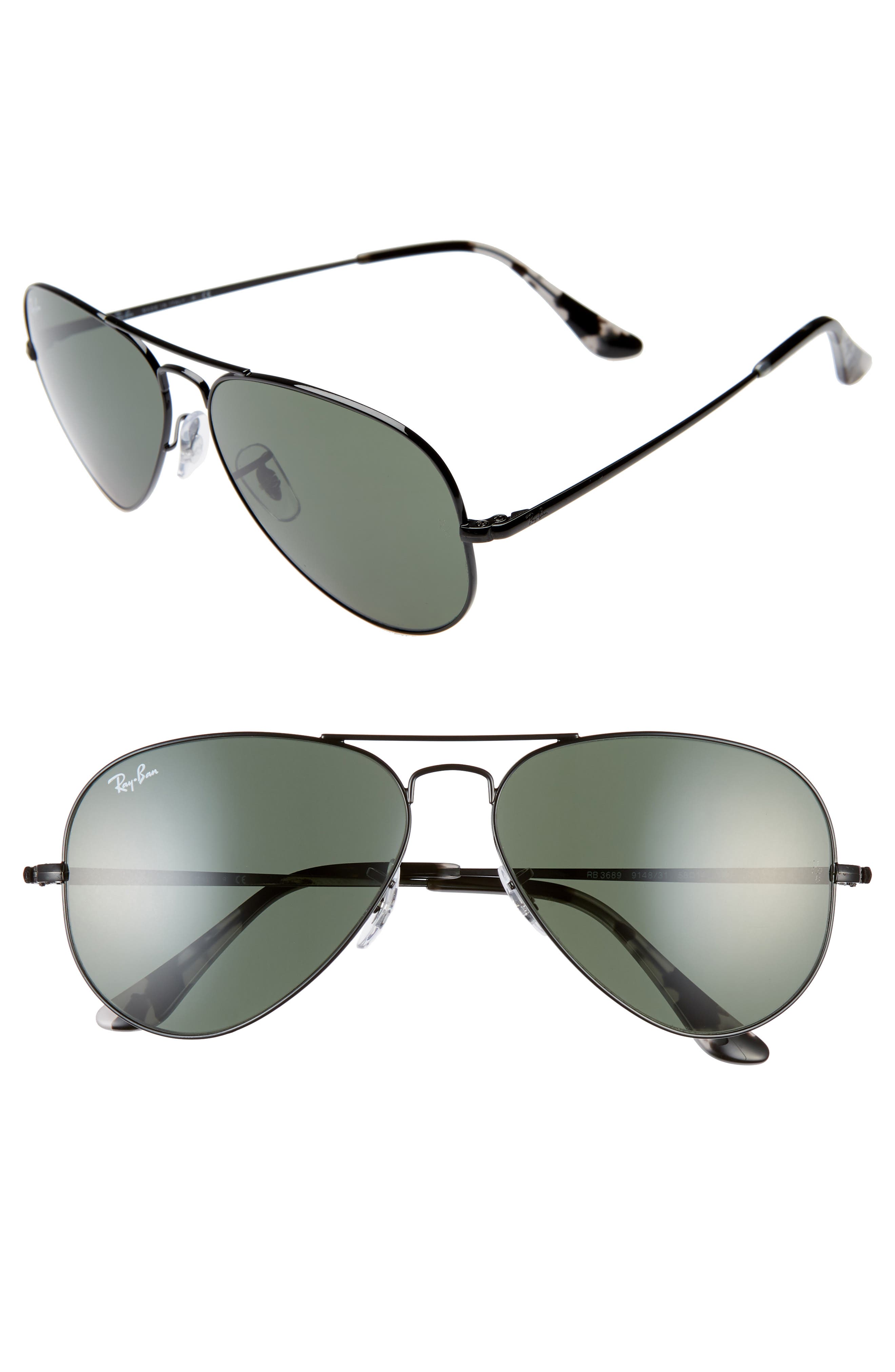 Ray-Ban Aviator Metal II 58mm Pilot Sunglasses | Nordstrom
