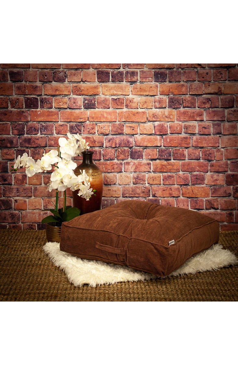 PARKLAND COLLECTION Alena Transitional Brown Floor Pillow | Nordstromrack