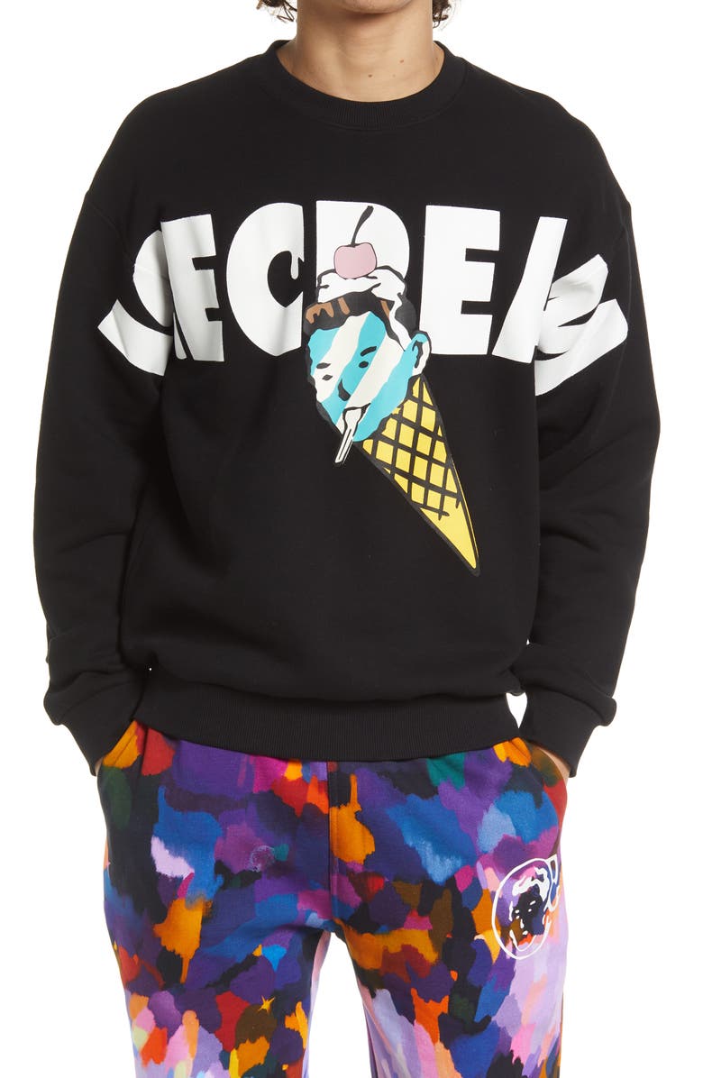 ICECREAM Cone Head Crewneck Sweatshirt | Nordstromrack