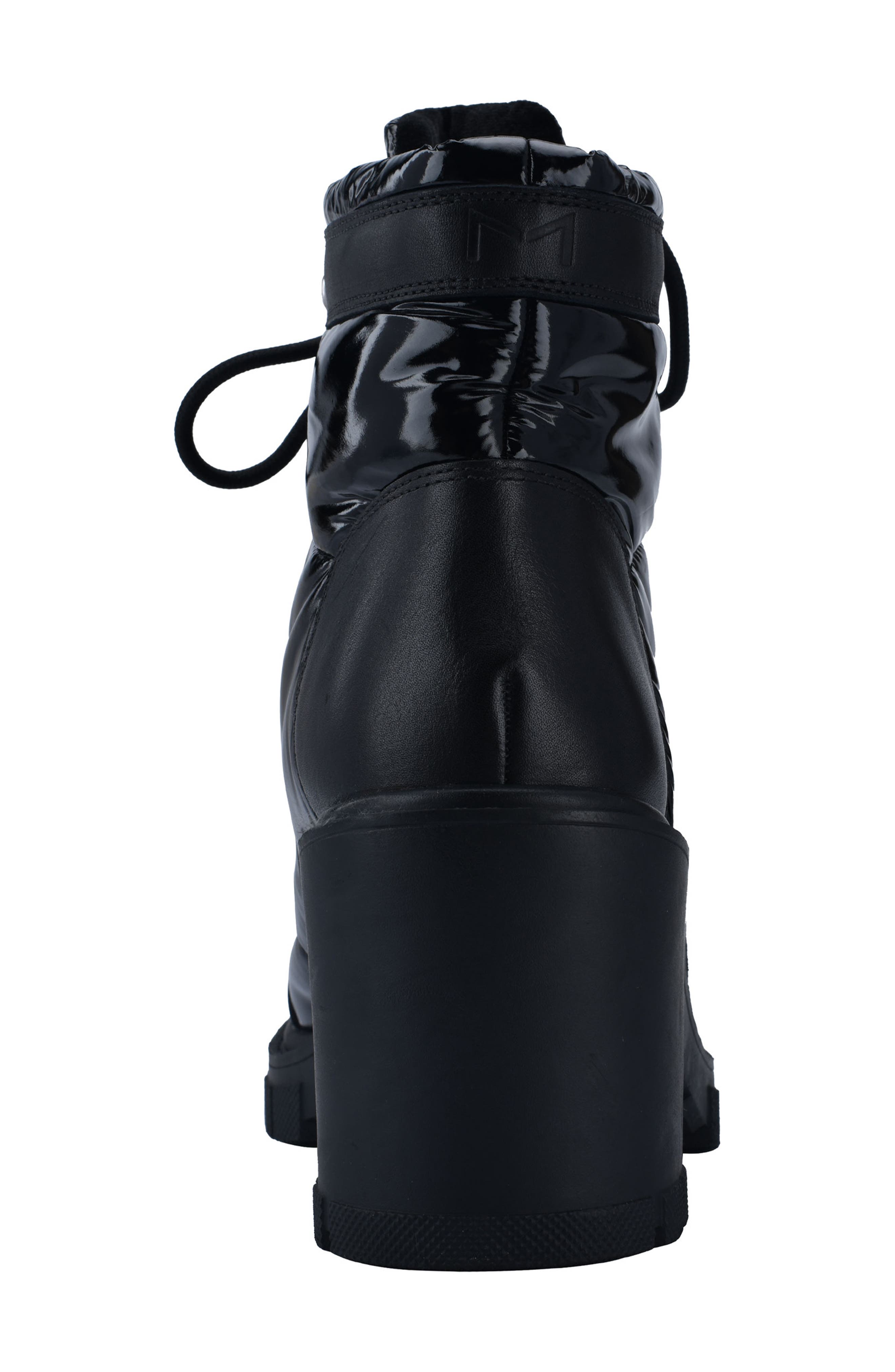 Marc Fisher LTD Vaina Lace-Up Block Heel Bootie (Women) | Nordstromrack