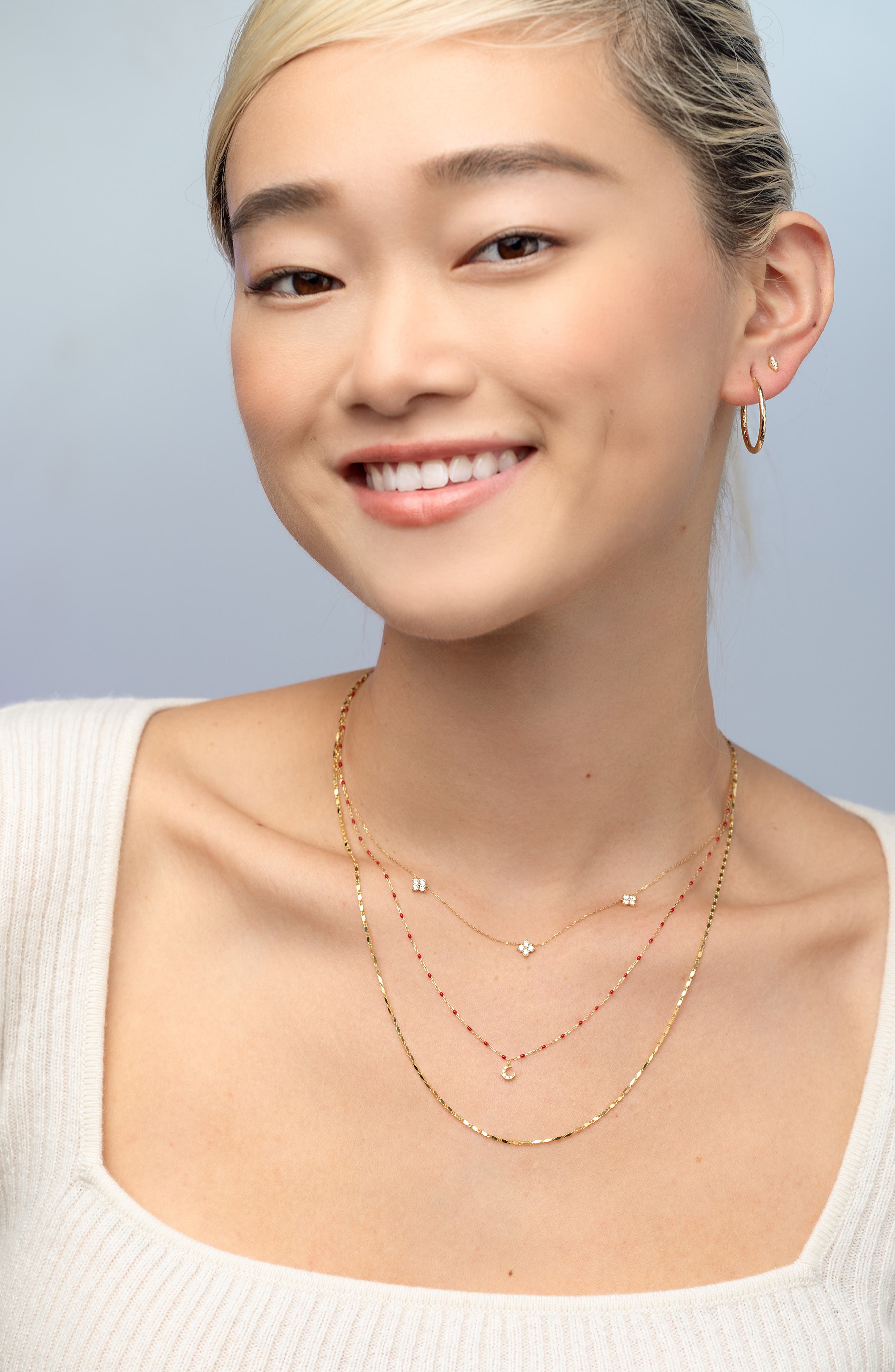 Bony Levy 14K Gold Everyday Bar Chain Necklace | Nordstrom
