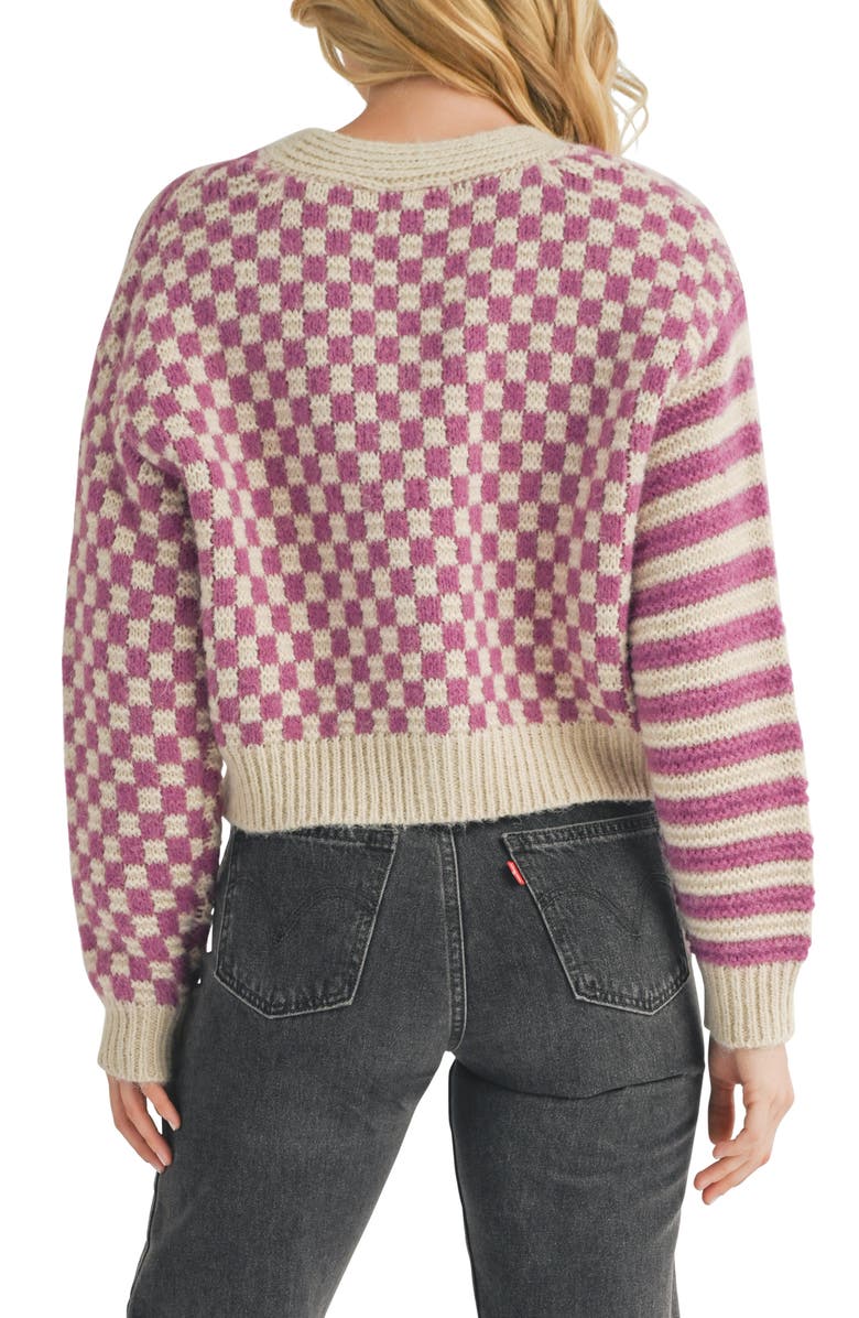 Lush Mix Print Sweater | Nordstromrack