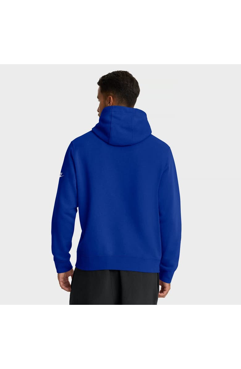Nike Men's Nike Royal Buffalo Bills Full Blitz Club Fleece Pullover ...