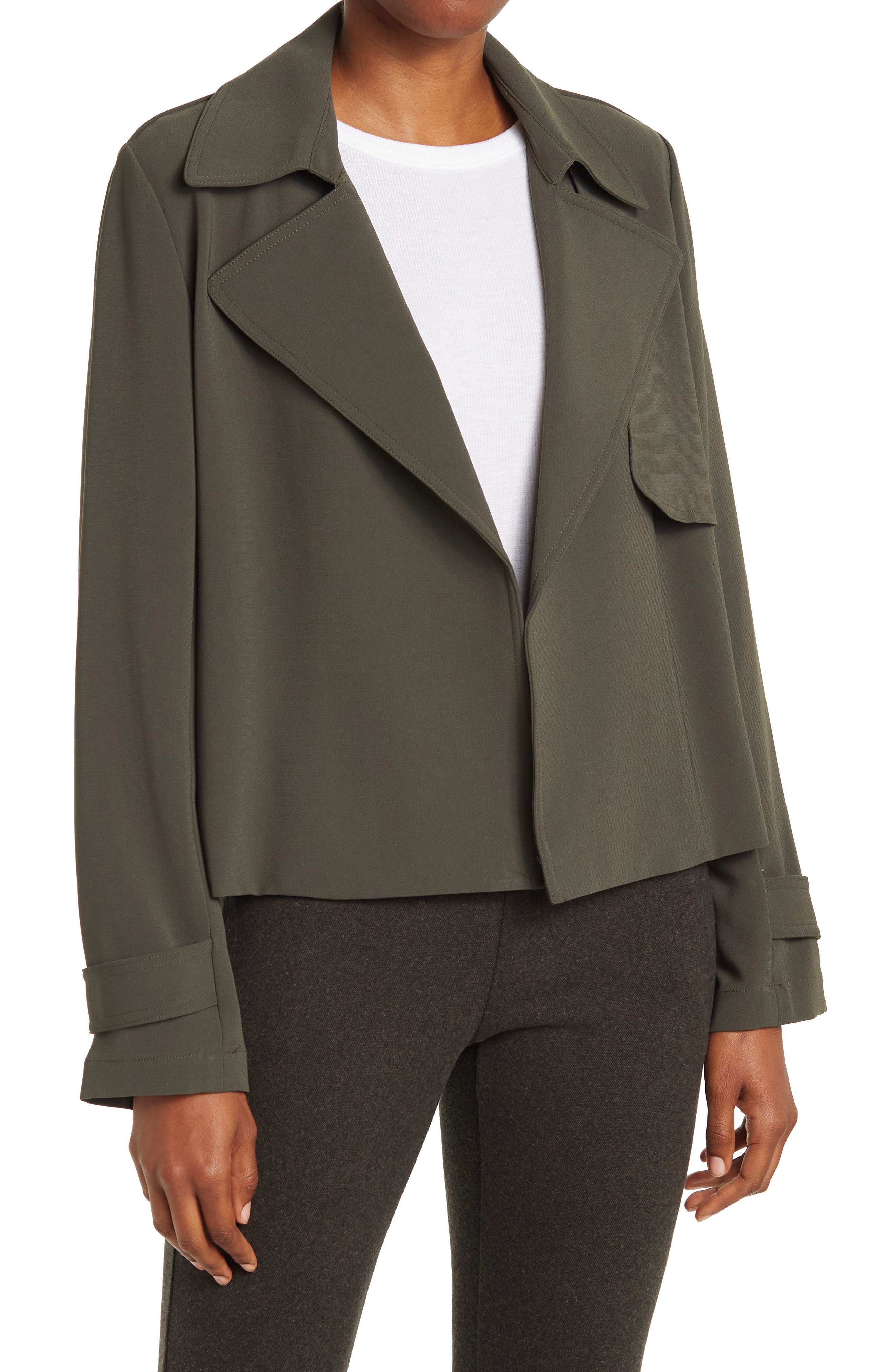 Menefer Admiral Crepe Crop Blazer (Women) | Nordstromrack
