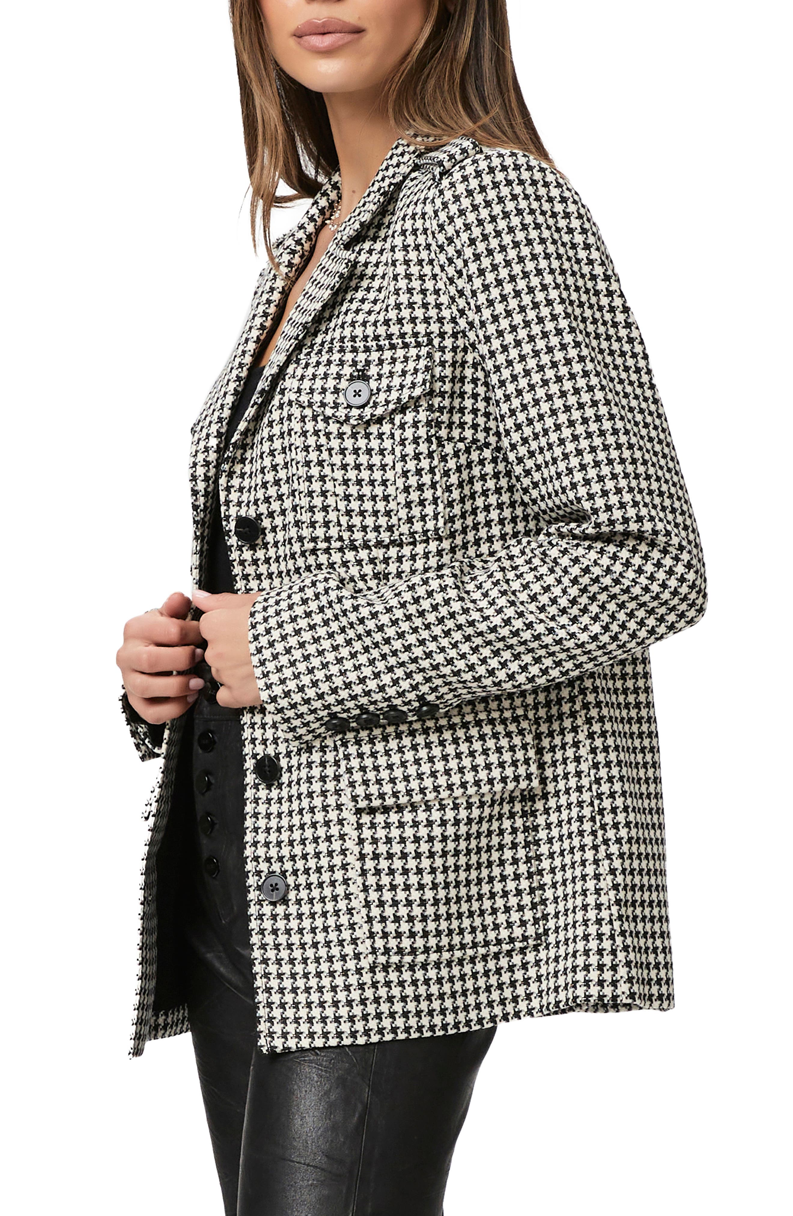 PAIGE Skyler Houndstooth Jacket | Nordstromrack