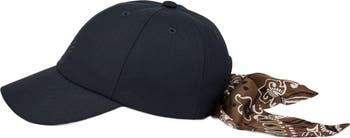 SANDRO Cap with tied scarf | Nordstrom