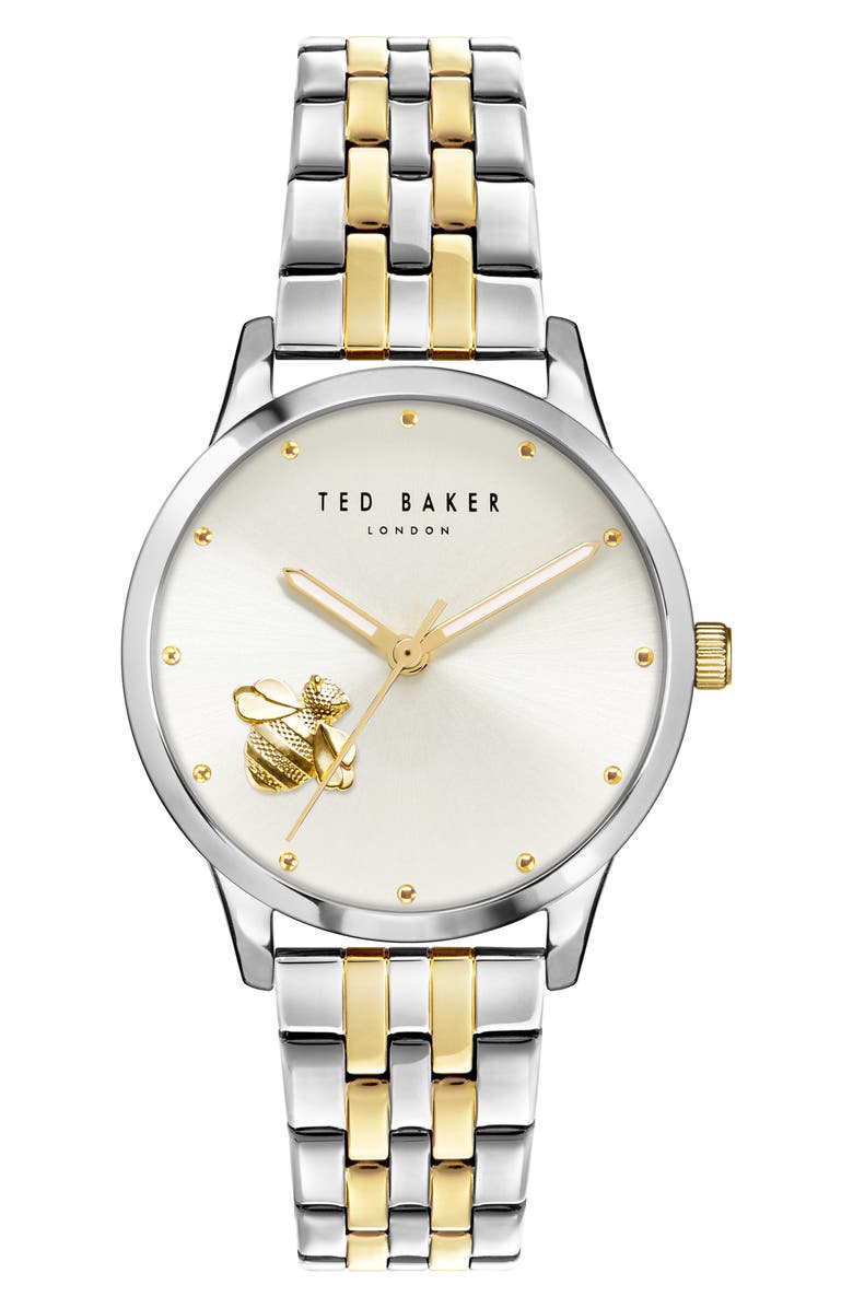Ted Baker London Fitzrovia Bumble Bee Bracelet Watch, 34mm | Nordstrom