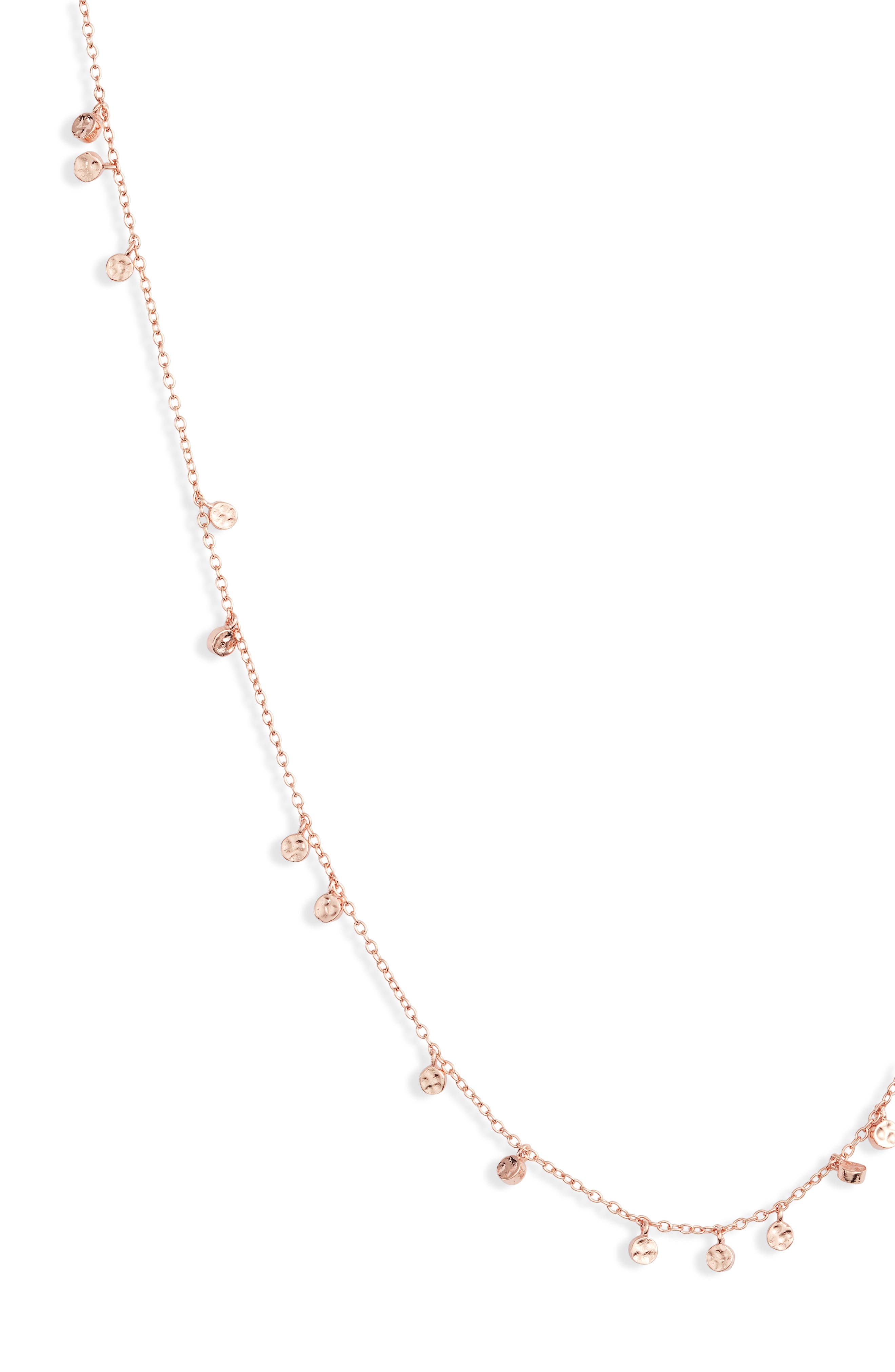 gorjana Chloe Mini Disc Long Necklace (Women) | Nordstromrack