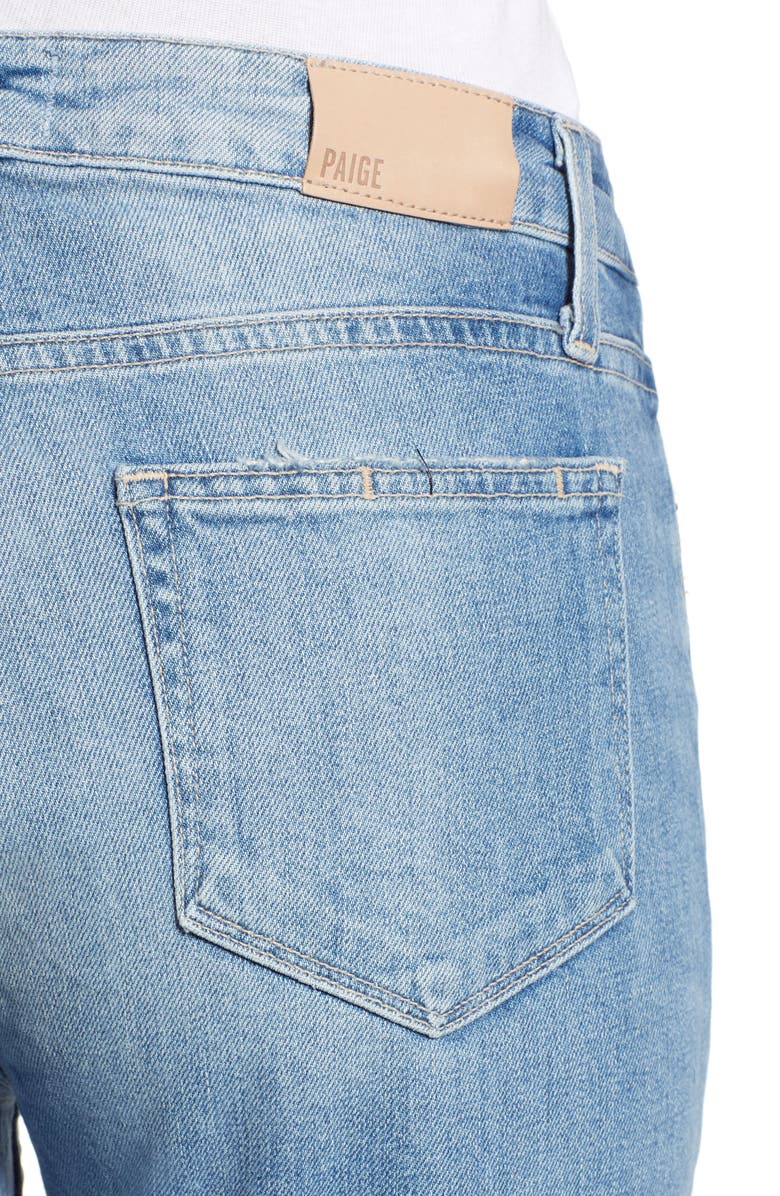 PAIGE Noella Crop Straight Leg Jeans | Nordstromrack