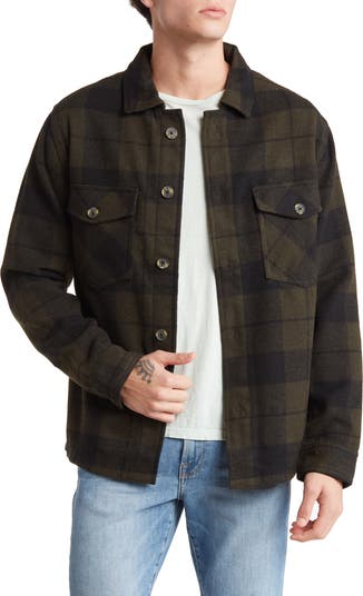 RDI Plaid Faux Wool Shacket | Nordstromrack