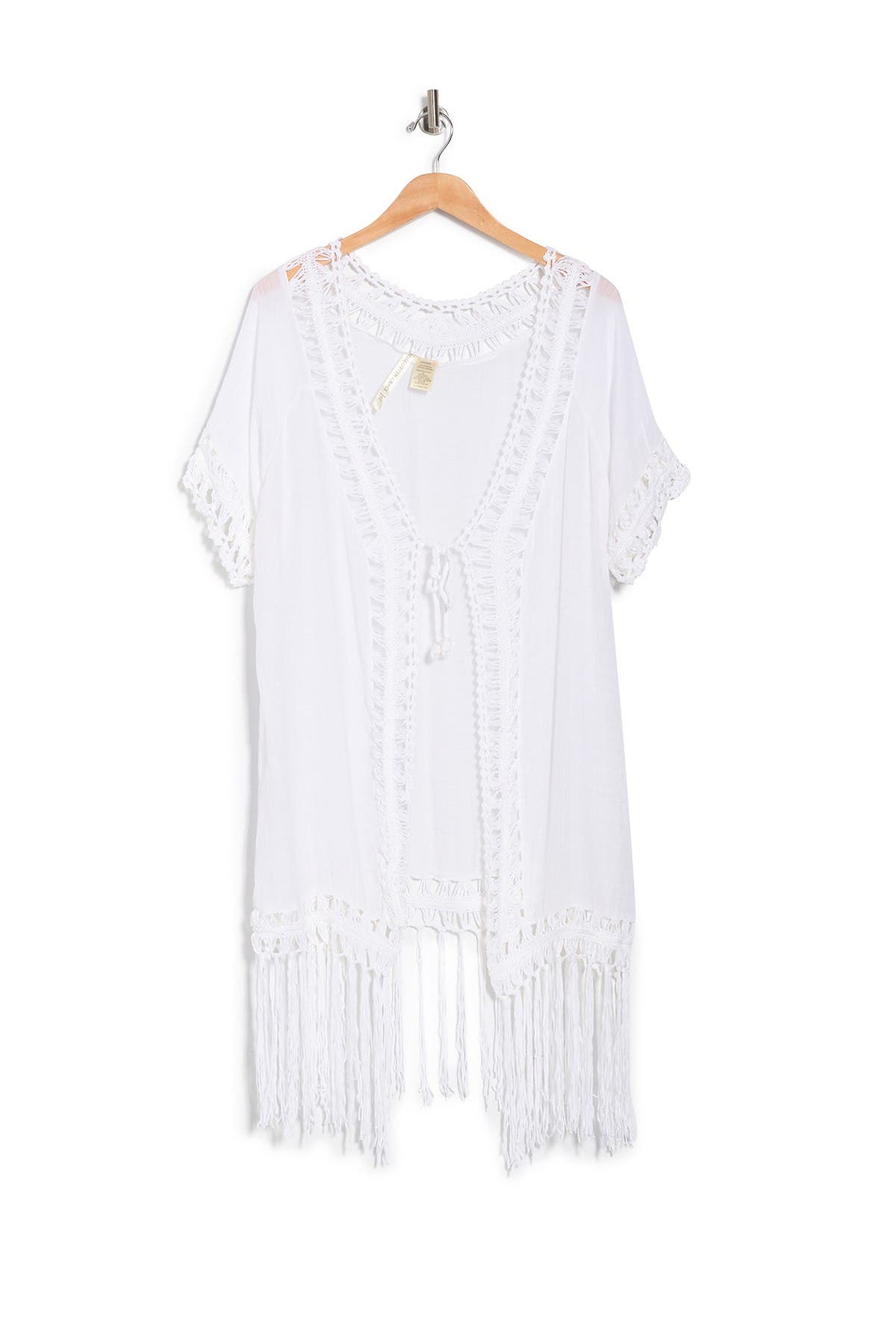 Forgotten Grace Mixed Media Fringe Trim Topper | Nordstromrack