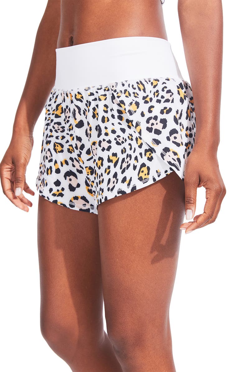 Kensie Curved Overlap Woven Shorts | Nordstromrack