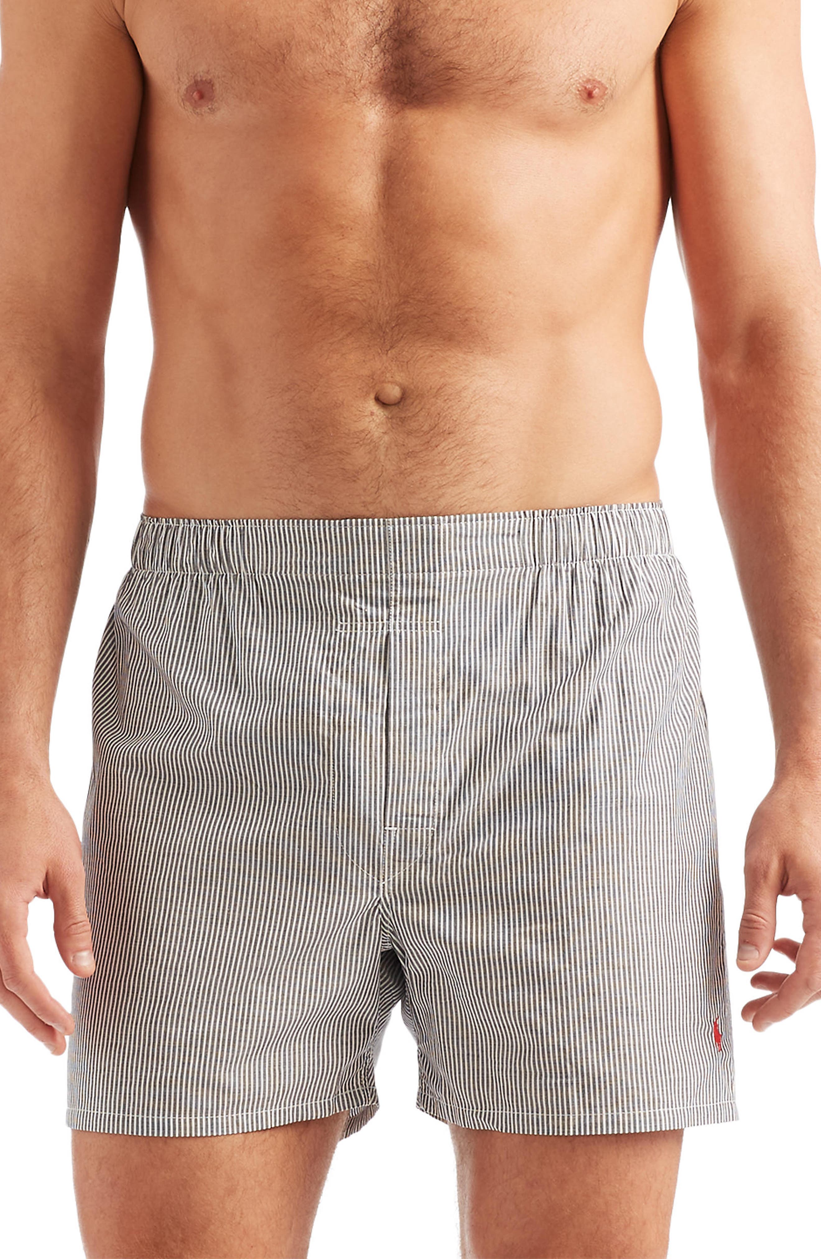 Polo Ralph Lauren Assorted 5-Pack Woven Cotton Boxers | Nordstrom