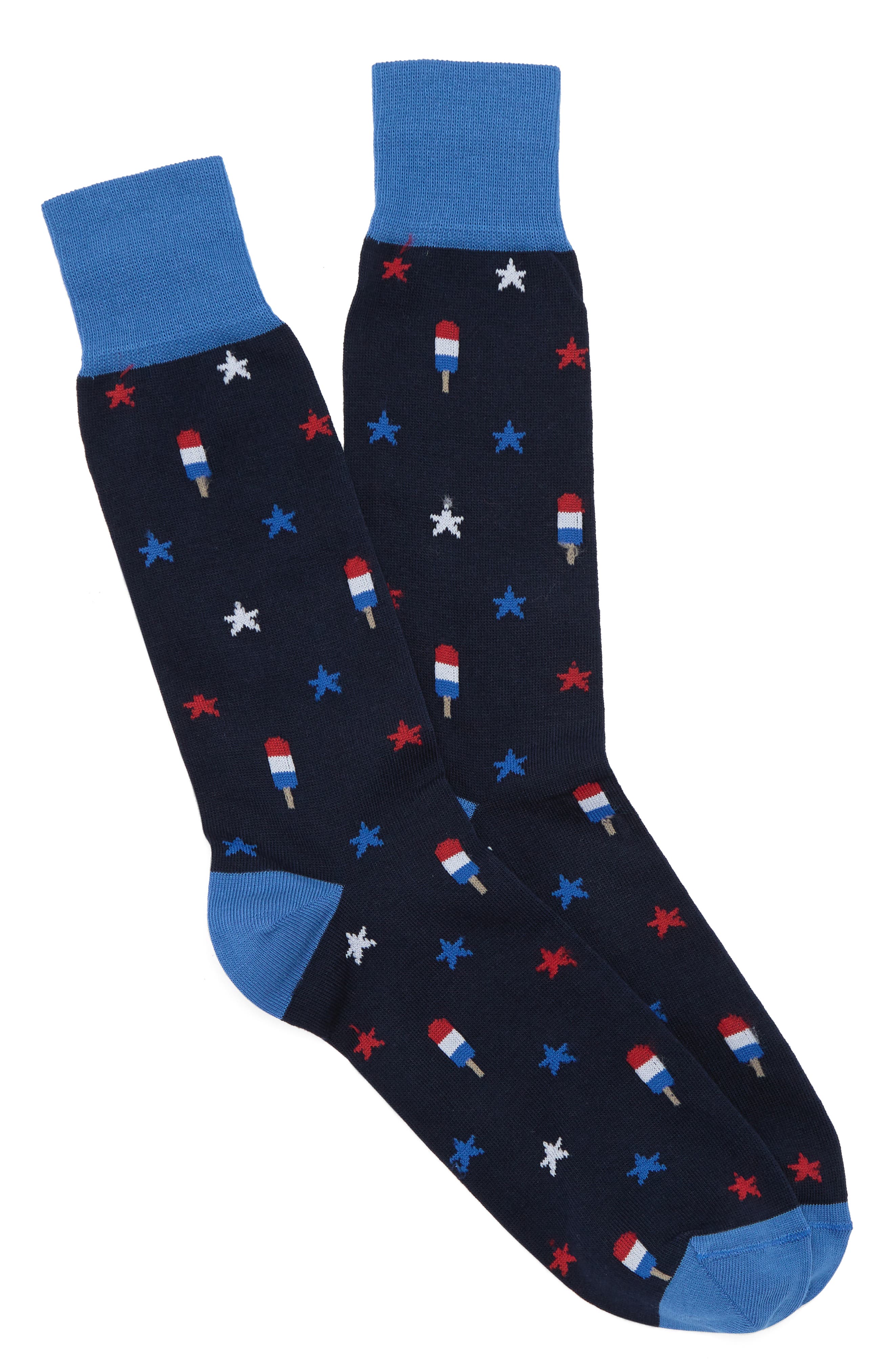 Lorenzo Uomo American Ice Cream Crew Socks | Nordstromrack