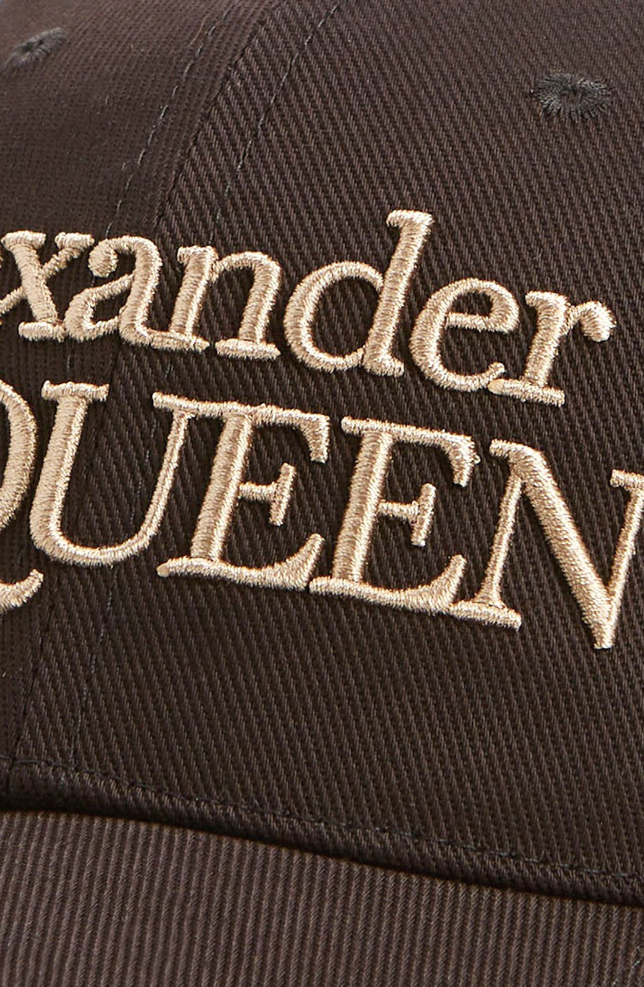 McQueen Alexander McQueen Embroidered Baseball Cap | Nordstromrack