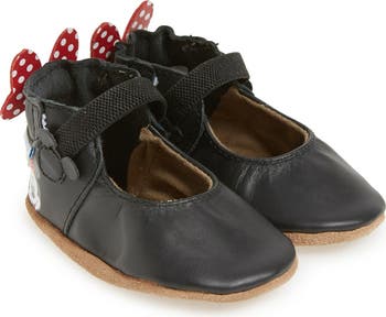 Robeez® 'Disney® Minnie Mouse®' Mary Jane Crib Shoe | Nordstrom