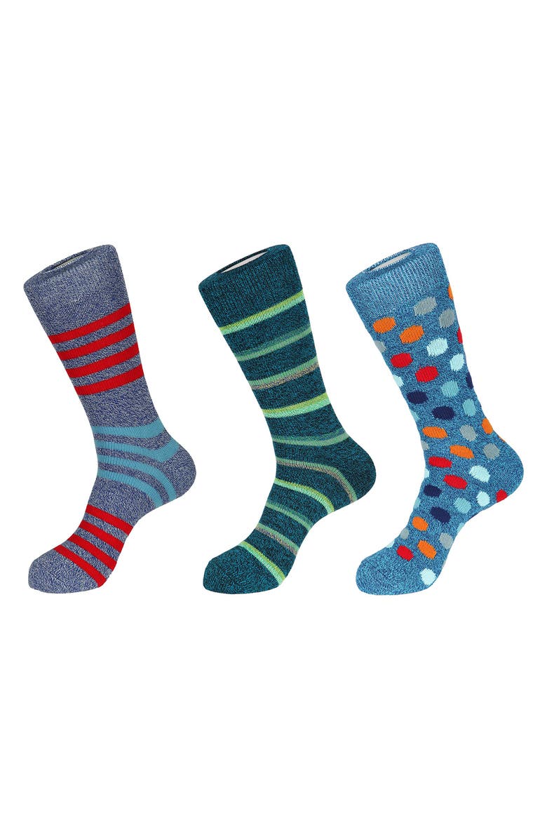 UNSIMPLY STITCHED Printed Crew Socks - Pack of 3 | Nordstromrack