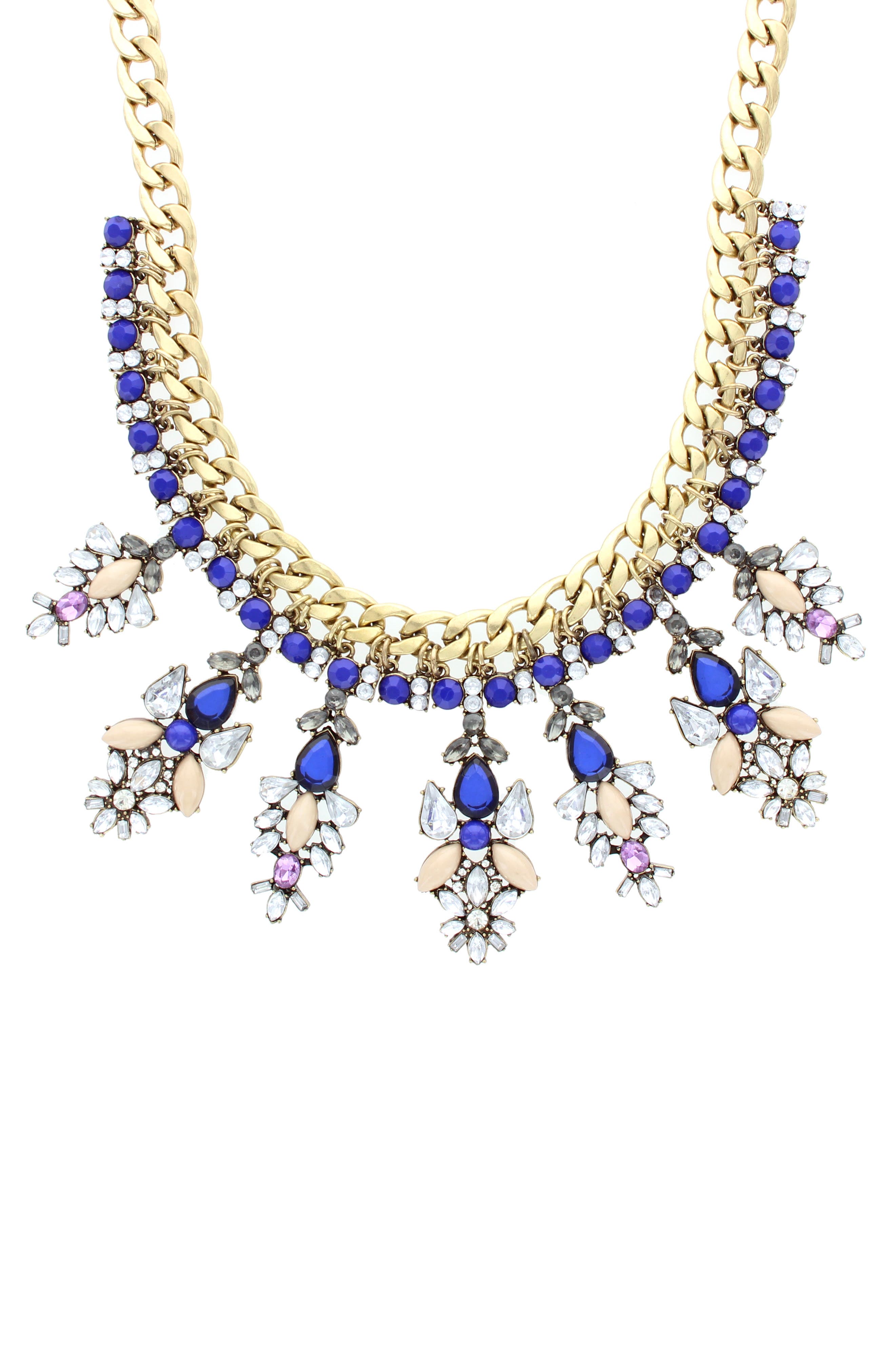 OLIVIA WELLES Camilla Cluster Collar Necklace | Nordstromrack