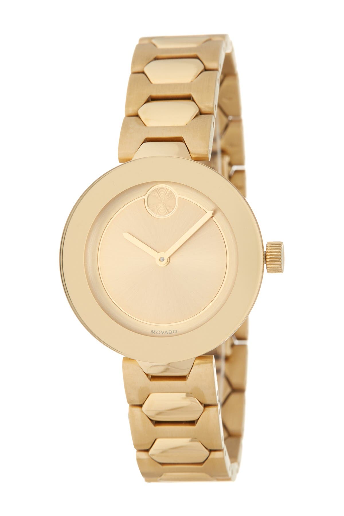 Movado Women' s Bold Gold Dial Bracelet Watch, 32mm | Nordstromrack
