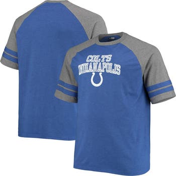 FANATICS Men's Fanatics Branded Royal/Heathered Gray Indianapolis Colts ...
