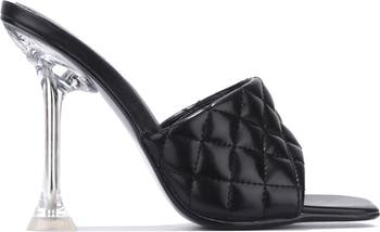CAPE ROBBIN Rafa Quilted Stiletto Sandal (Women) | Nordstromrack