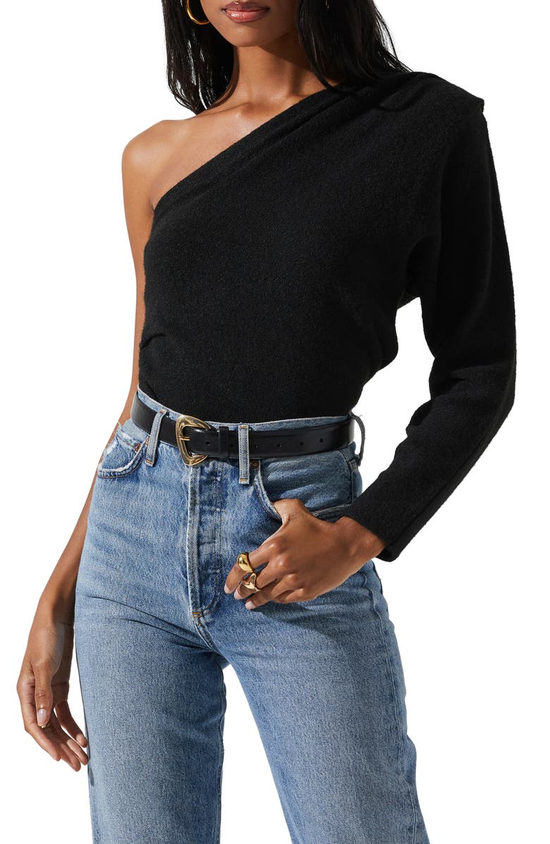 ASTR the Label Cosima One-Shoulder Sweater | Nordstromrack
