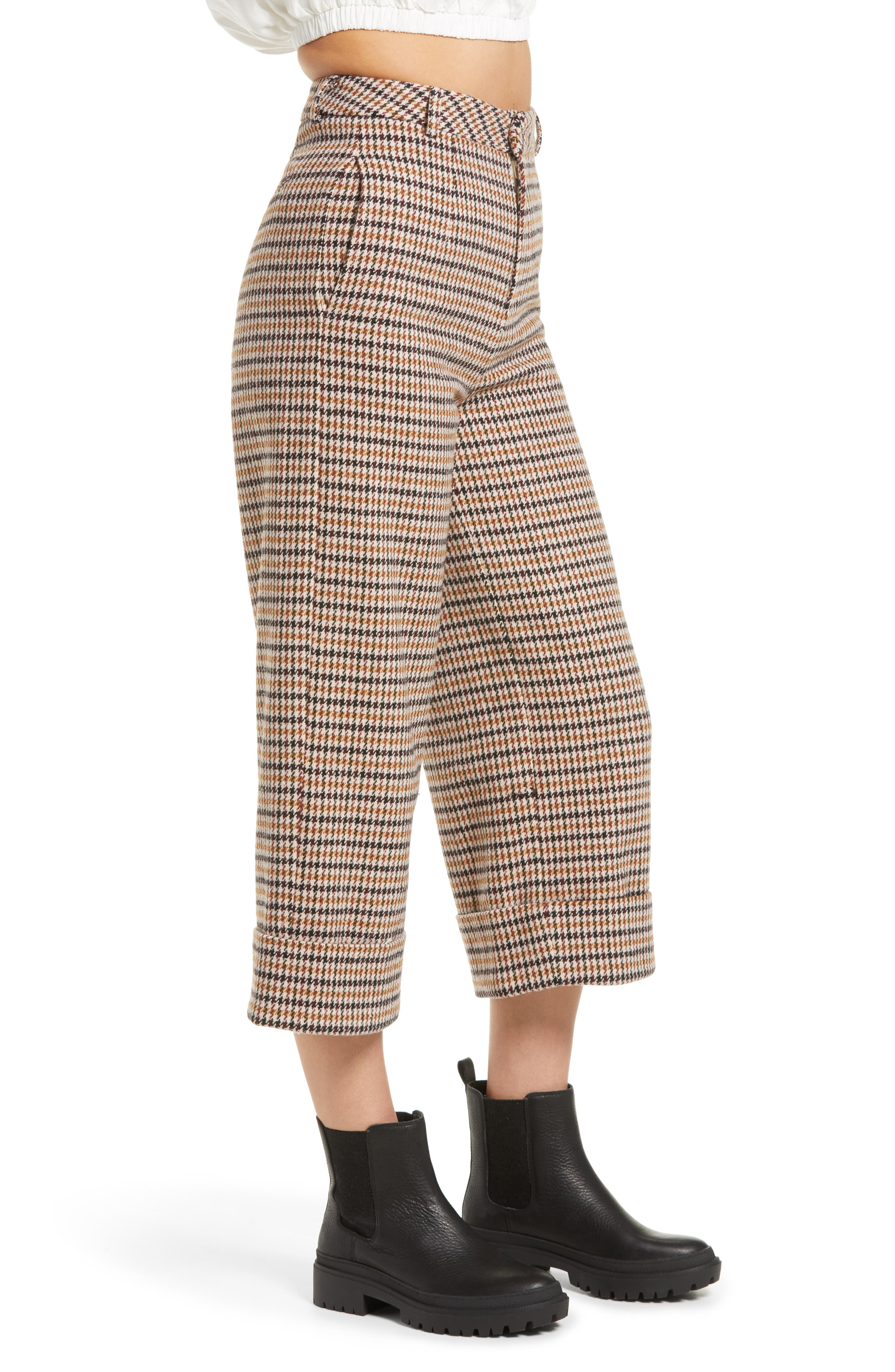 Amy Lynn Women's Rye Wide Leg Cuffed Pants | Nordstrom