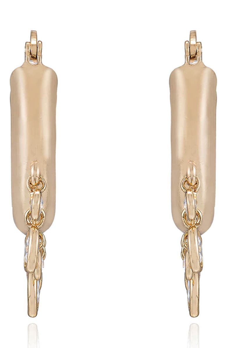 Ettika Bezel Shaker Hoop Earrings | Nordstromrack