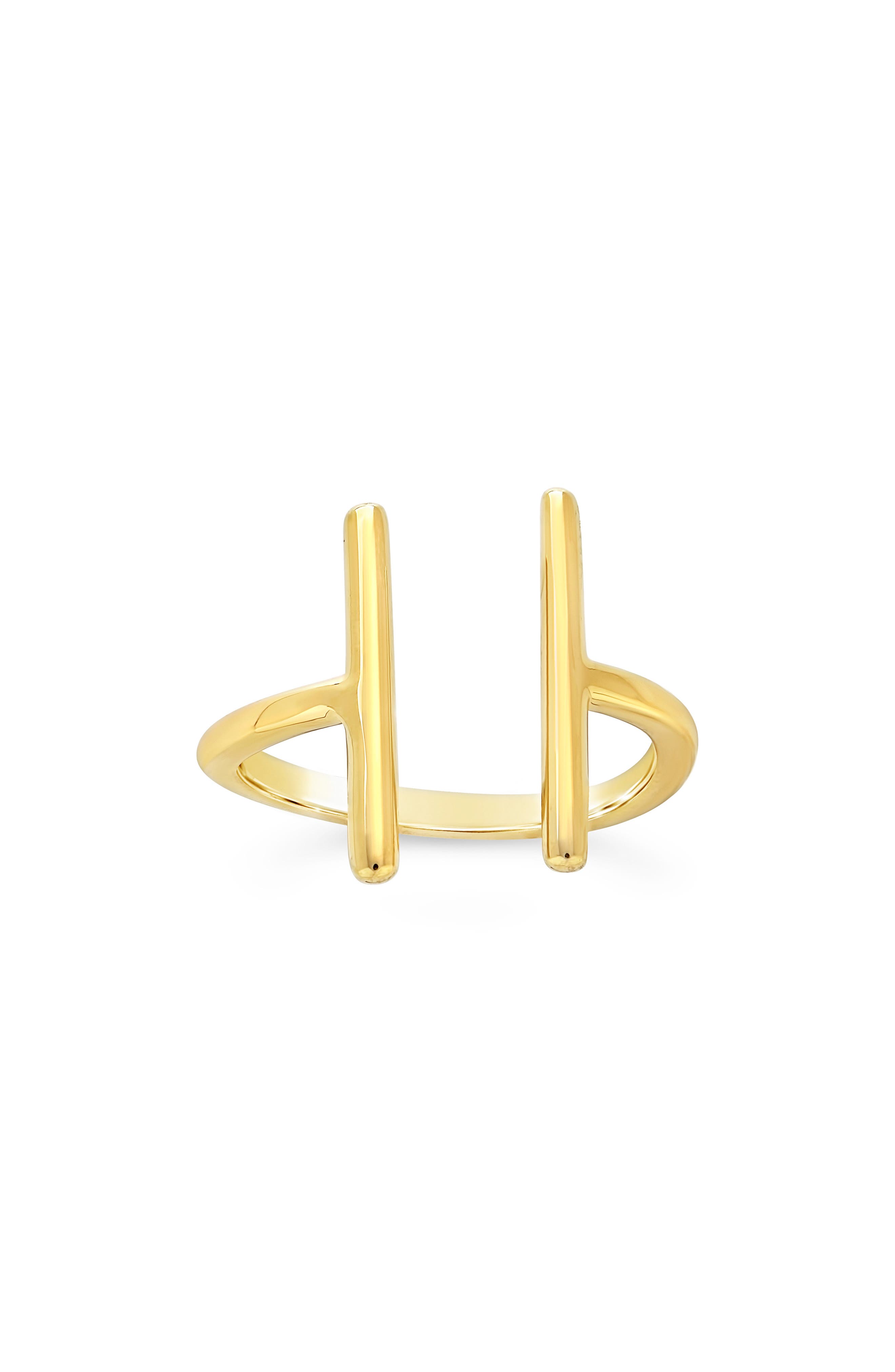Sterling Forever Parallel Split Ring | Nordstromrack