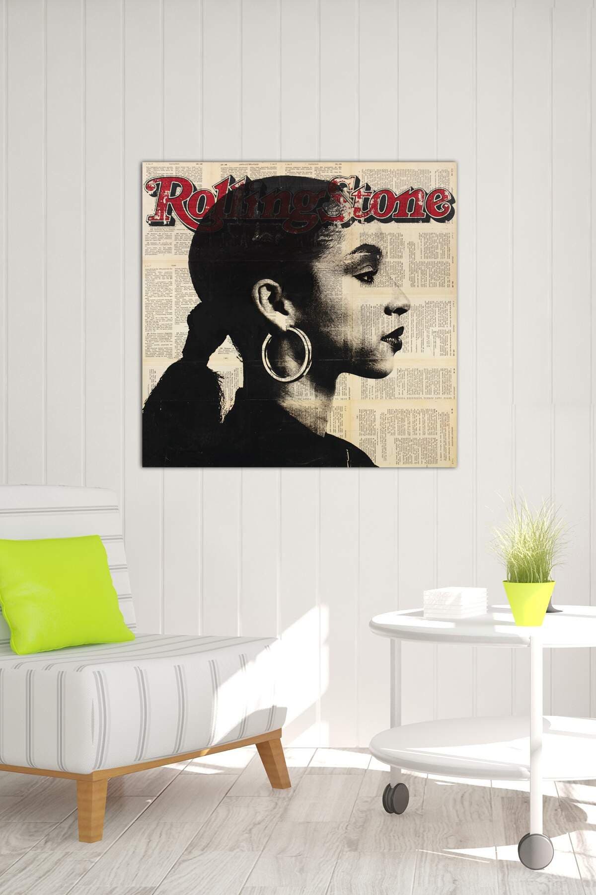 iCanvas Sade - Magazine by Dane Shue Canvas Wall Art - 18" x 18 ...