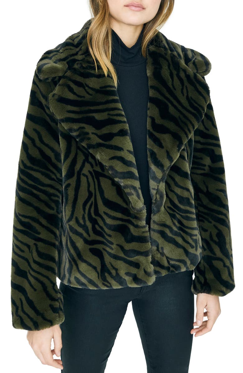 Sanctuary Wild Nights Faux Fur Jacket | Nordstromrack