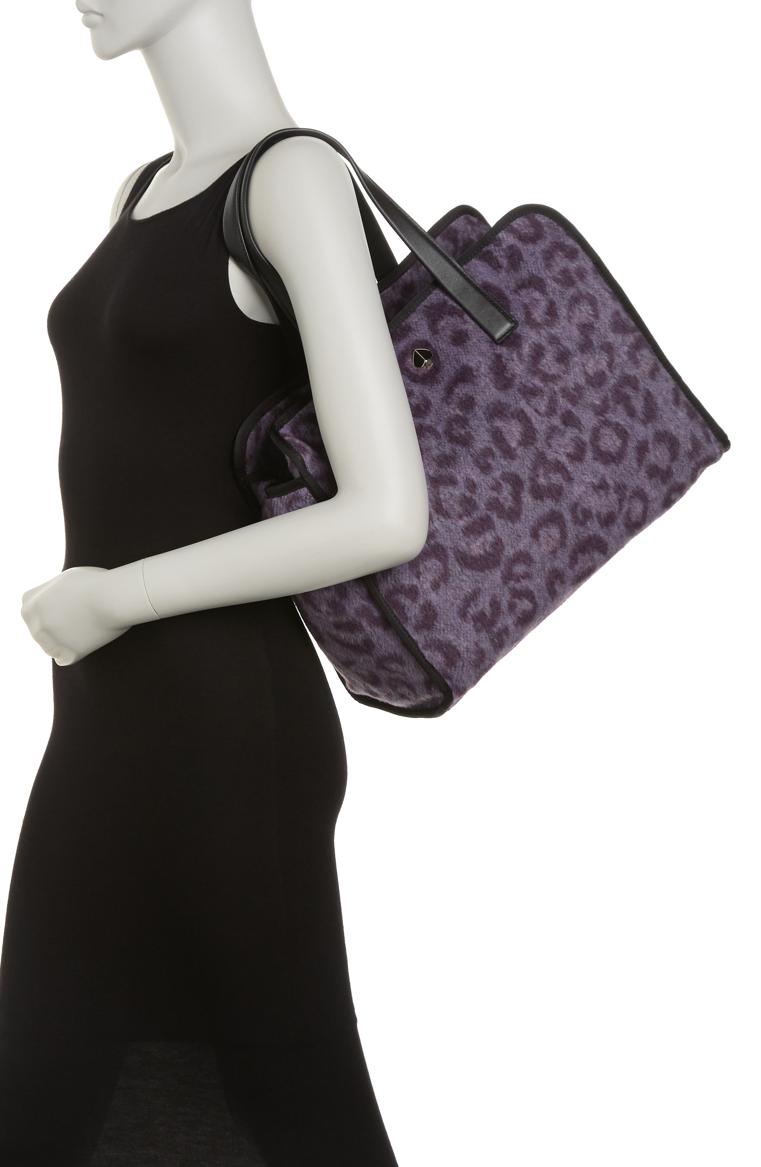 Kate Spade New York morley leopard large tote bag | Nordstromrack
