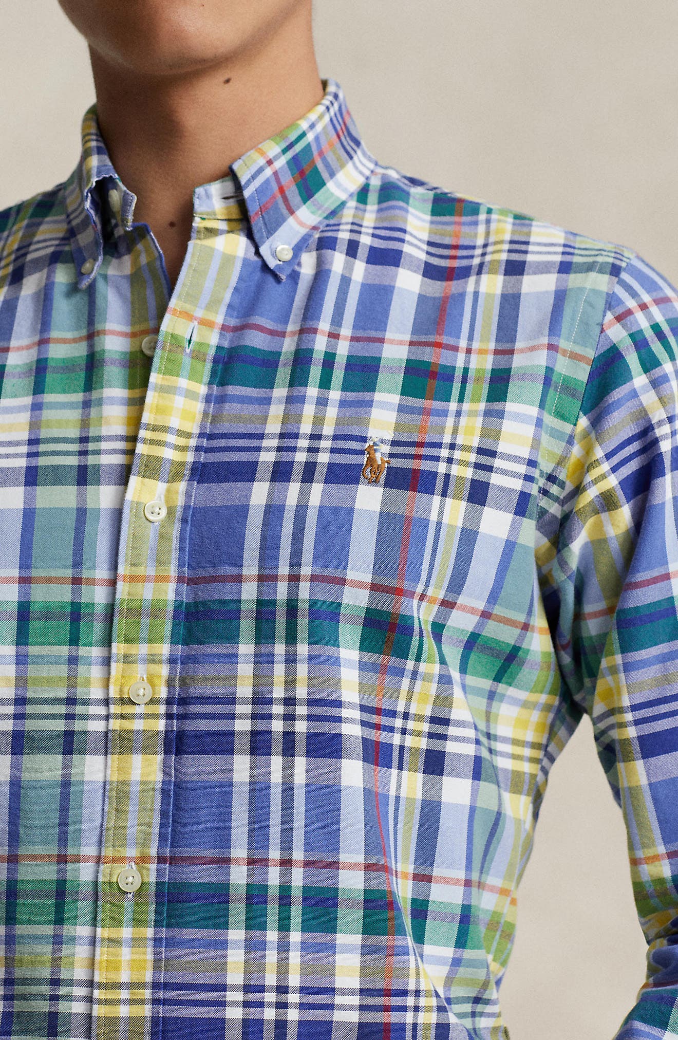 Polo Ralph Lauren Plaid Button-Down Oxford Shirt | Nordstromrack