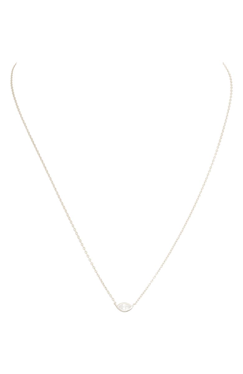 Argento Vivo Sterling Silver Evil Eye Pendant Necklace | Nordstrom