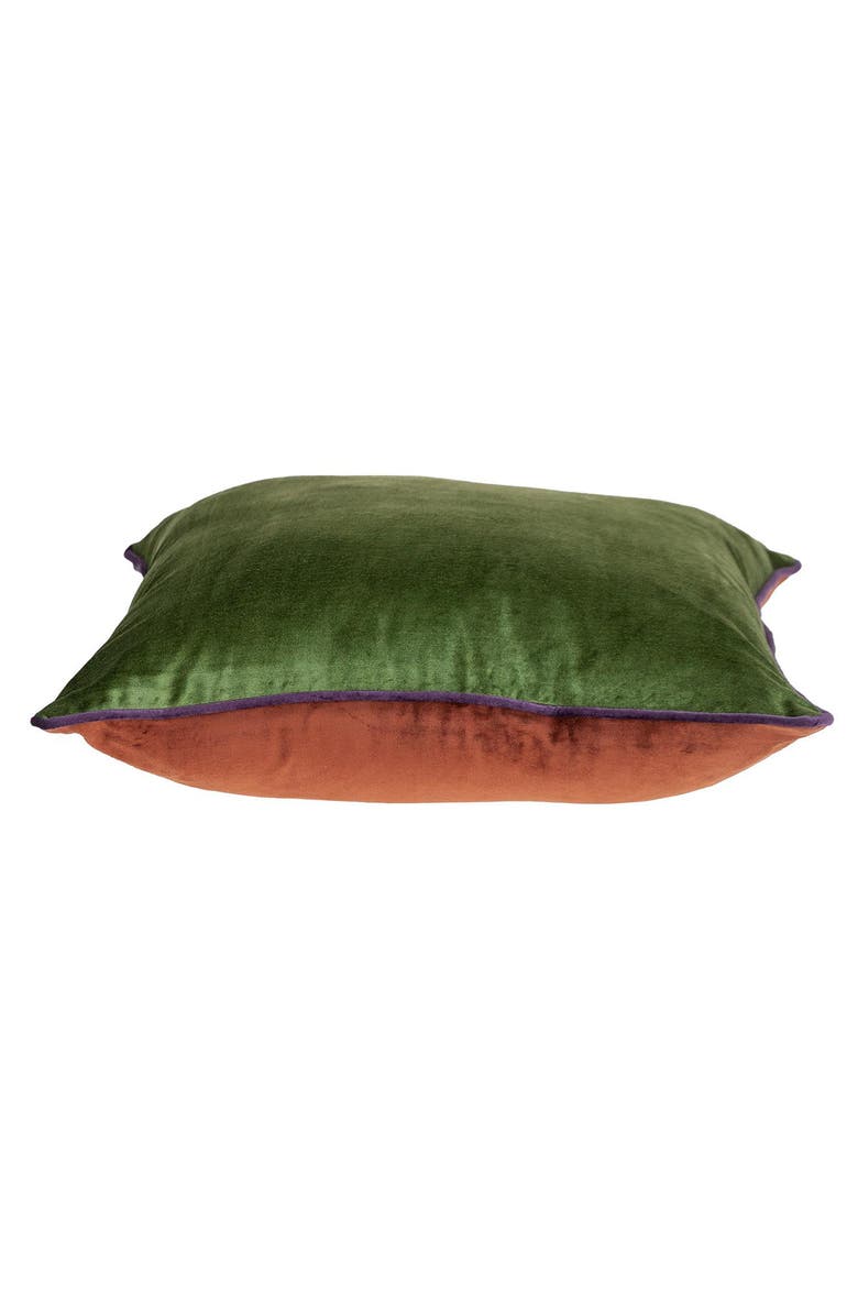 PARKLAND COLLECTION Khole Transitional Olive Throw Pillow | Nordstromrack