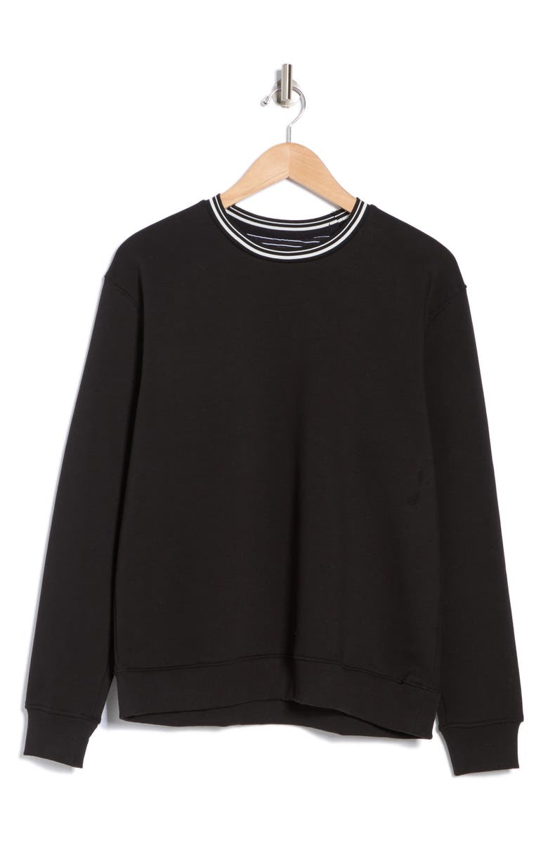 DENIM AND FLOWER Tipped Sweatshirt | Nordstromrack