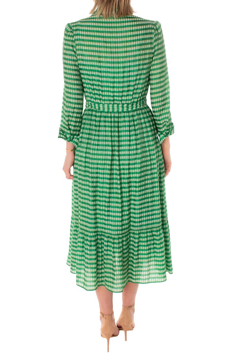 Taylor Dresses Long Sleeve Button Dront Tie Belt Dress | Nordstromrack