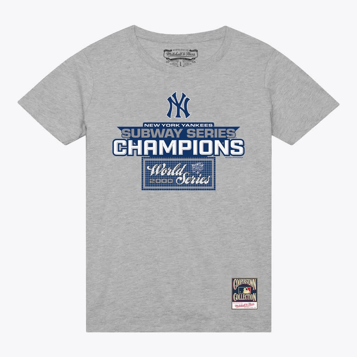 Mitchell & Ness Men's Mitchell & Ness Gray New York Yankees Cooperstown ...