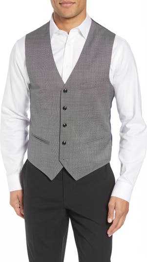 Ted Baker London Troy Slim Fit Solid Wool Vest | Nordstrom