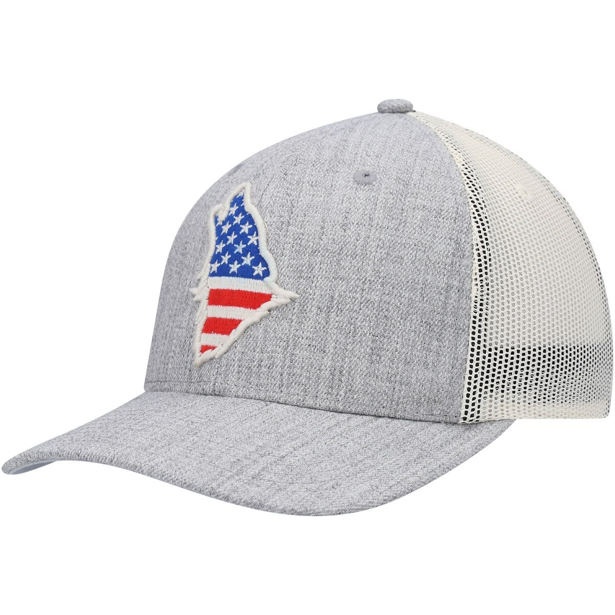 Local Crowns Men's Local Crowns Heathered Gray USA Animal Collection ...
