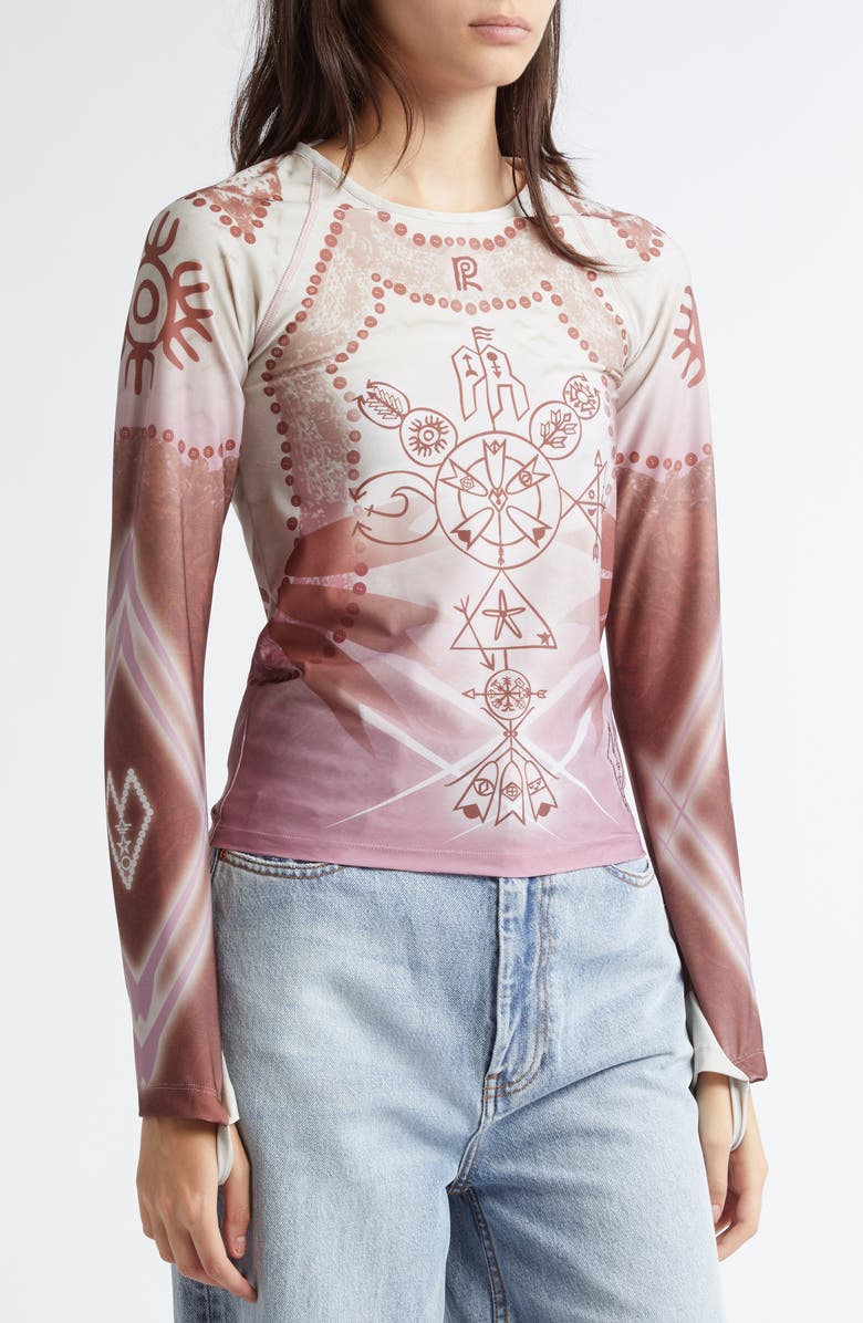 Paolina Russo Raglan Sleeve Jersey Top | Nordstromrack