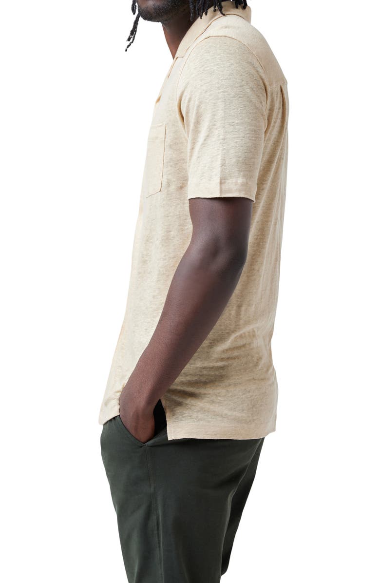 Good Man Brand Short Sleeve Linen Button-Up Camp Shirt | Nordstromrack