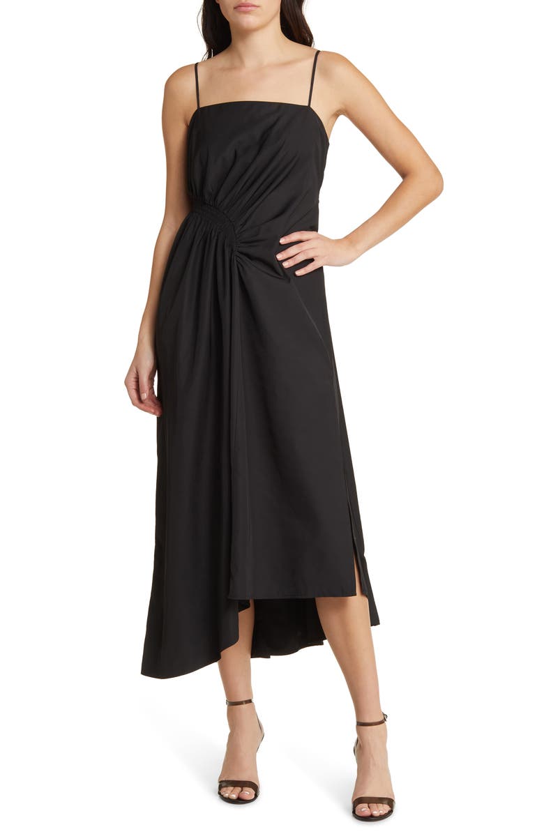 Du Paradis Smock Waist Detail Midi Dress | Nordstromrack