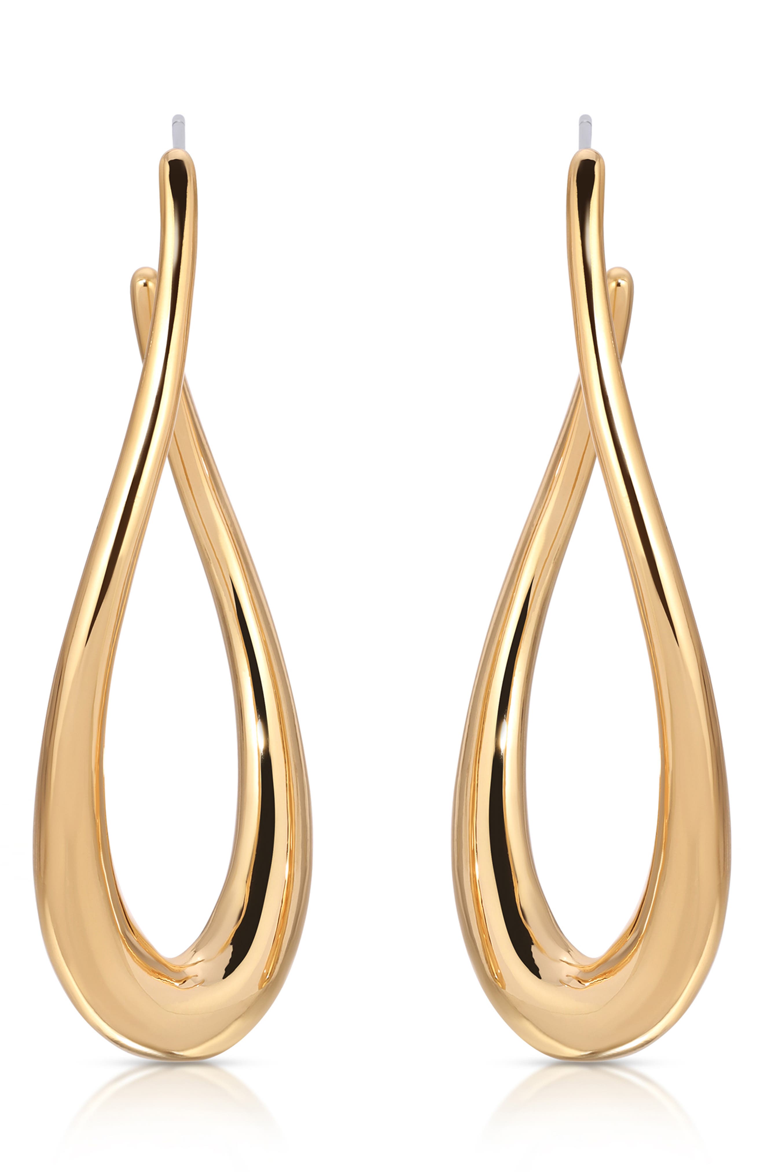 Ettika Curvacious Oval Hoop Earrings | Nordstrom